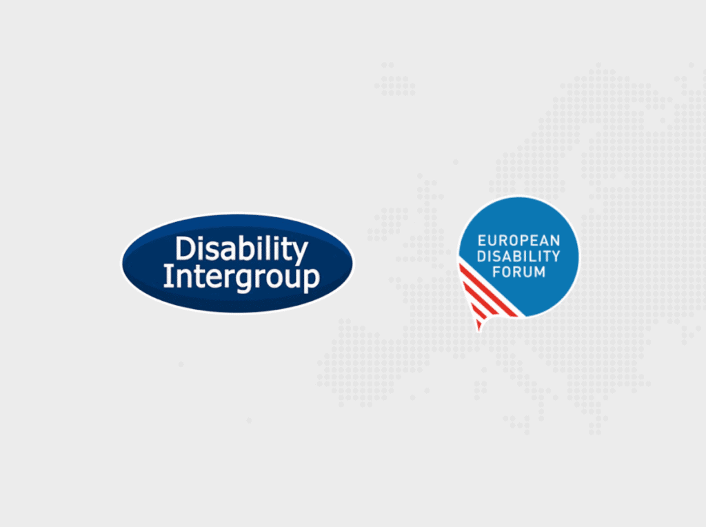 Online meeting of the Disability Intergroup of the European Parliament ...