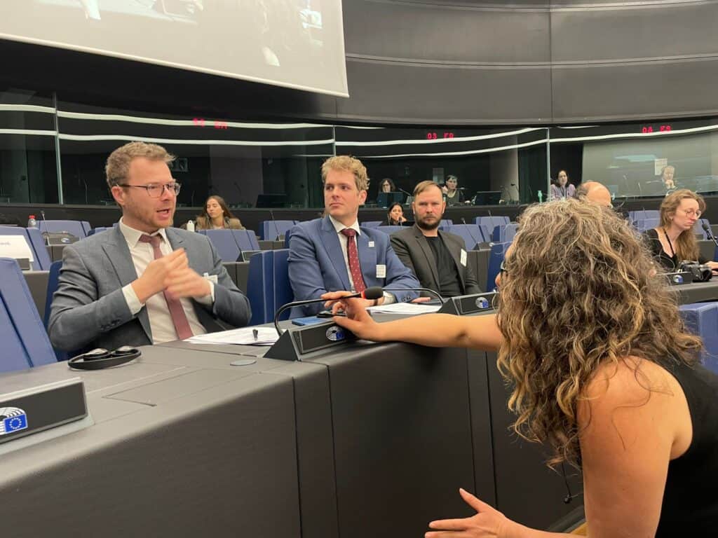 EUD at the 2024 Sakharov Prize Programme - European Union of the Deaf